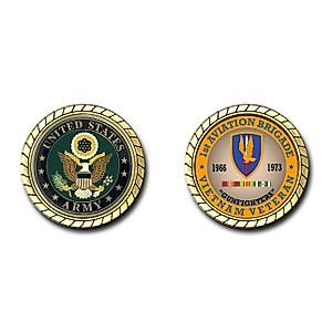 1st Aviation Brigade Vietnam Veteran Challenge Coin - Officially Licensed