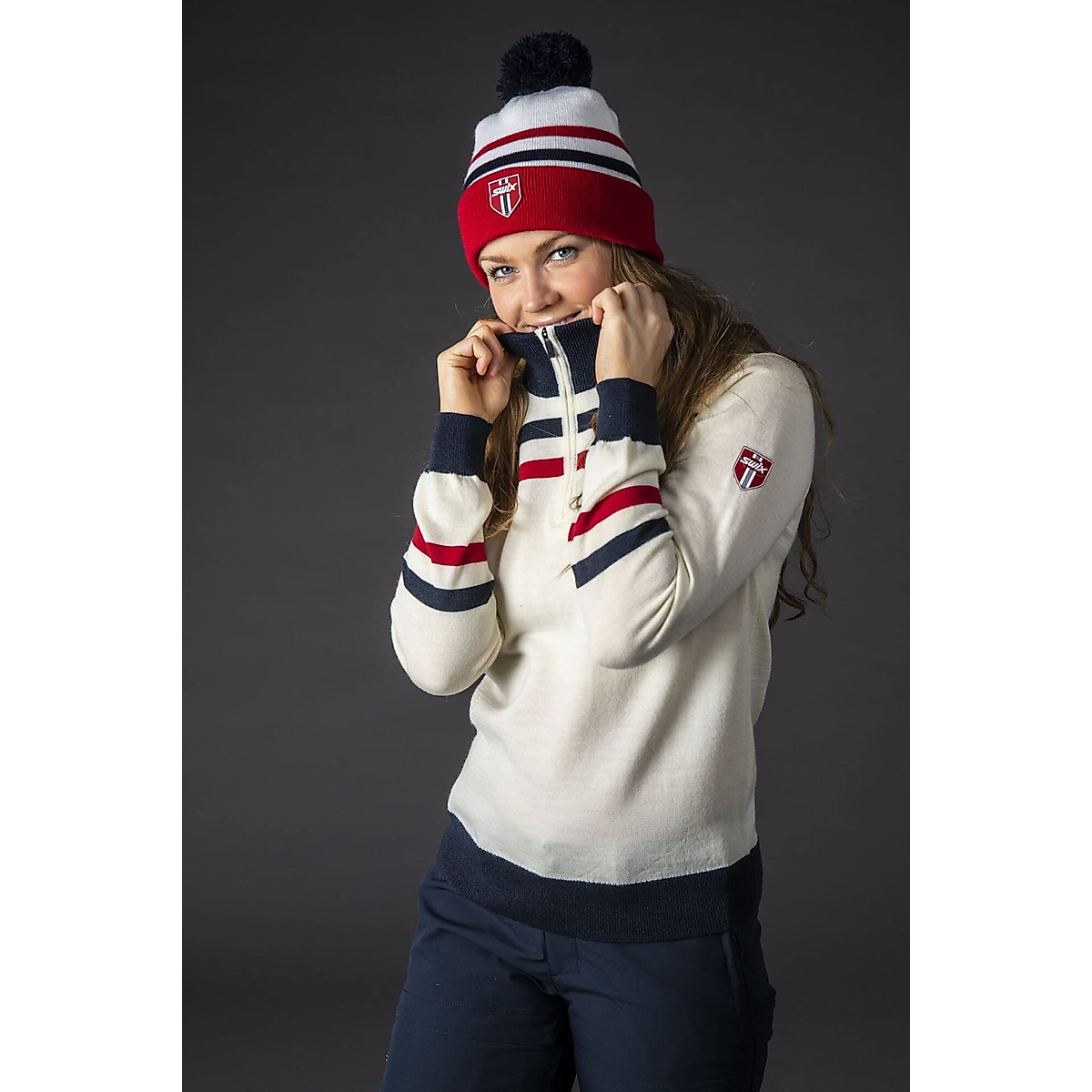 Swix Men's Standard Blizzard Beanie, Snow White, One Size