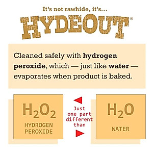 Superior Farms Pet Provisions Hydeout All-Natural Mini Cheek Rolls for Small Dogs, Beef Flavor, 3 Pack, 4.2oz / 120g