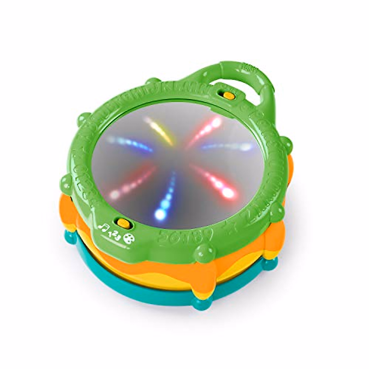 Bright Starts Light & Learn Drum with Melodies, Ages 3 Months +