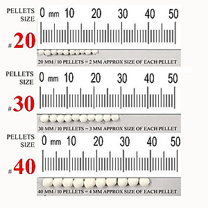 Sugar GLOBULES - Homeopathy Blank PELLETS Size 30 - DMF Grade - 6 Pack