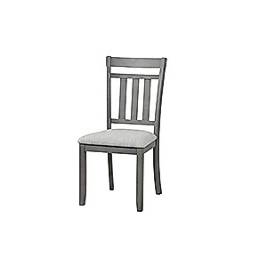 Liveasy Furniture Dining Room Table Set for 6, Kitchen Oval Table with Bench and Chairs Set (Set of 6) Dinette Table with Chairs and Bench (Oval Grey)