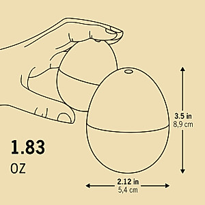 Brainstream Beepegg Egg Timer Basic, Red