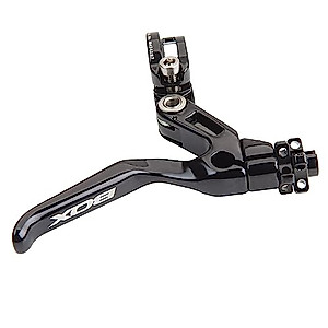 Box One Genius BMX Brake Lever - Mid Reach Black Lever for Precision Control and Safety | Compatible with Rear Brake BMX, BMX Brake Kit Components