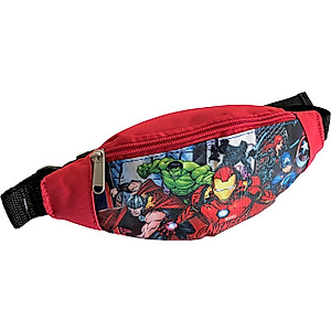 Avengers Little Boy Fanny Pack - Kids Phone Pouch Waist Bag