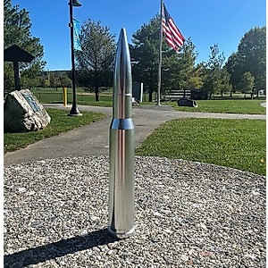 Bullet Antenna Car Truck Accessories for Ford F150 F250 F350 Super Duty Raptor Bronco Trucks Dodge RAM 1500 2500 3500 (Fits All Truck Model Years) Made with 6061 Billet Aluminum Construction