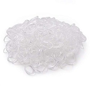 Mr. Pen Hair Tie, 800 Count, Clear Elastic Rubber Bands for Hair Design, Hairstyling, Ponytails, Wedding Hairstyle, and More