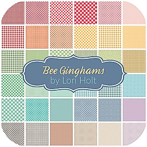 Bee Ginghams Scrap Bag (Approx 2 Yards) by Lori Holt for Riley Blake 2 Yards DIY Quilt Fabric