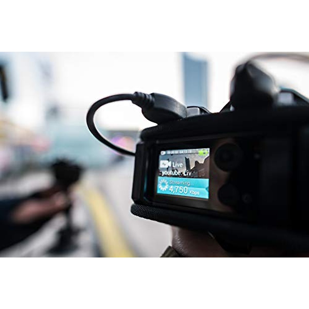 LiveU Solo Wireless Live Video Streaming Encoder Facebook Live, Twitch, YouTube, and Twitter Live Video Streams