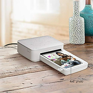 HP Sprocket Studio Photo Printer – Personalize & Print, Water- Resistant 4x6" Pictures (3MP72A)