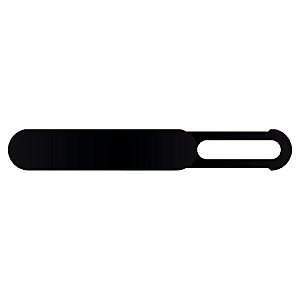 C-SLIDE Razor Webcam Cover | Ultra-Thin Sliding Camera Blocker | 2.38” x 0.48” by 0.8mm Thin | Camera Blocker for Computers, Tablets, Echos, Chromebook & More | Make Security a Priority | Black