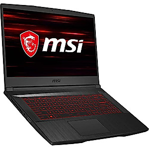 MSI GF65 Thin 15.6" 144Hz FHD IPS Gaming Laptop (Intel i7-10750H 6-Core 2.60GHz, 32GB RAM, 512GB PCIe SSD, GeForce RTX 3060 6GB, Red Backlit KYB, WiFi 6, BT 5.2, Win 10 Home) w/Dockztorm Hub
