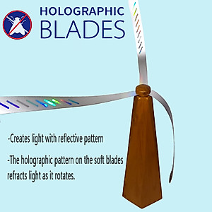 Molpafe Table Fans, Portable and Soundless, USB or Batteries Powered, With Soft Fan's Blades, Keeps Your Food Clean, Suitable for Home, Patio, Restaurant, BBQ and Picnic (2 Pack)-004