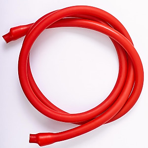Lifeline R6 4' Plugged Resistance Cable, 60 lb, Red