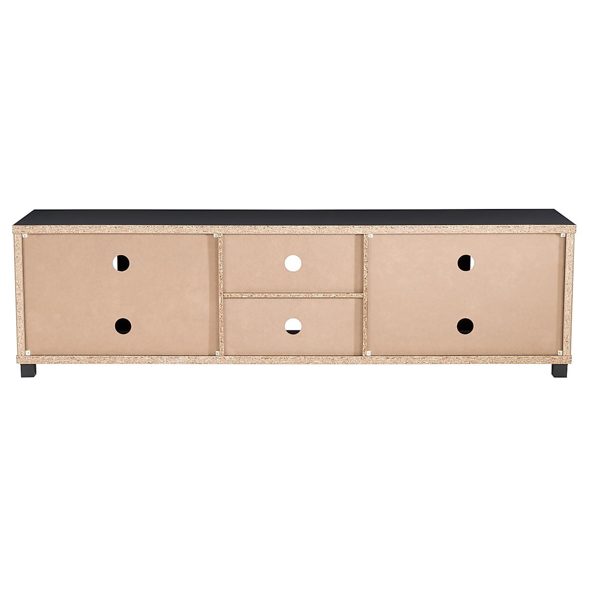 CorLiving Fremont Black Ravenwood TV Bench for TVs up to 90"