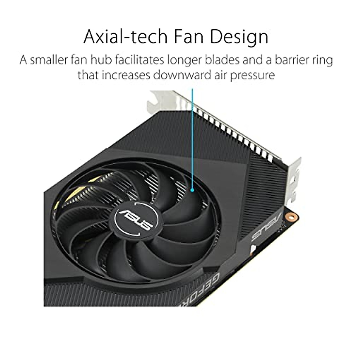 ASUS Phoenix NVIDIA GeForce GTX 1630 Gaming Graphics Card (PCIe 3.0, 4GB GDDR6 Memory, HDMI 2.0, DisplayPort 1.4a, DVI-D, Axial-tech Fan Design, Dual Ball Fan Bearings, Auto-Extreme)