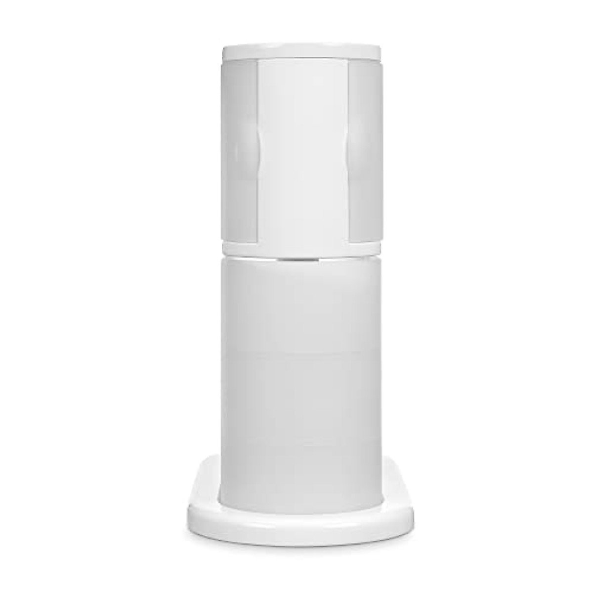 Polder 2-Tier Swivel Bath Storage with rotating caddy and dual-sided access for convenient storage