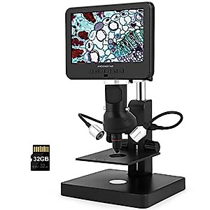 Andonstar AD246SP 4000X UHD 2160P HDMI Digital Microscope for Biological Microscope Kit, PCB Soldering Microscope for Phone Watch Repairing