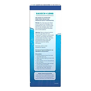 Renu Advanced Formula All Day Moisture Multi-Purpose Eye Contact Lens Solution 12 Fluid Ounces (Pack of 2)