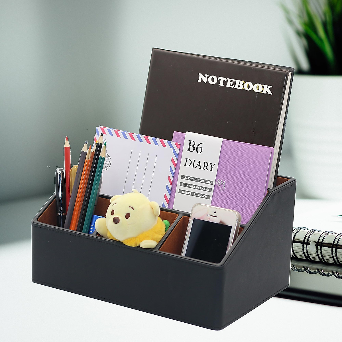 Mail Organizer Countertop, Desk Organizer and Storage, Desk Organizer, Desk Organizer and Accessories, Bill Organizer, Magazine Display Holder, Office School Supplies Storage