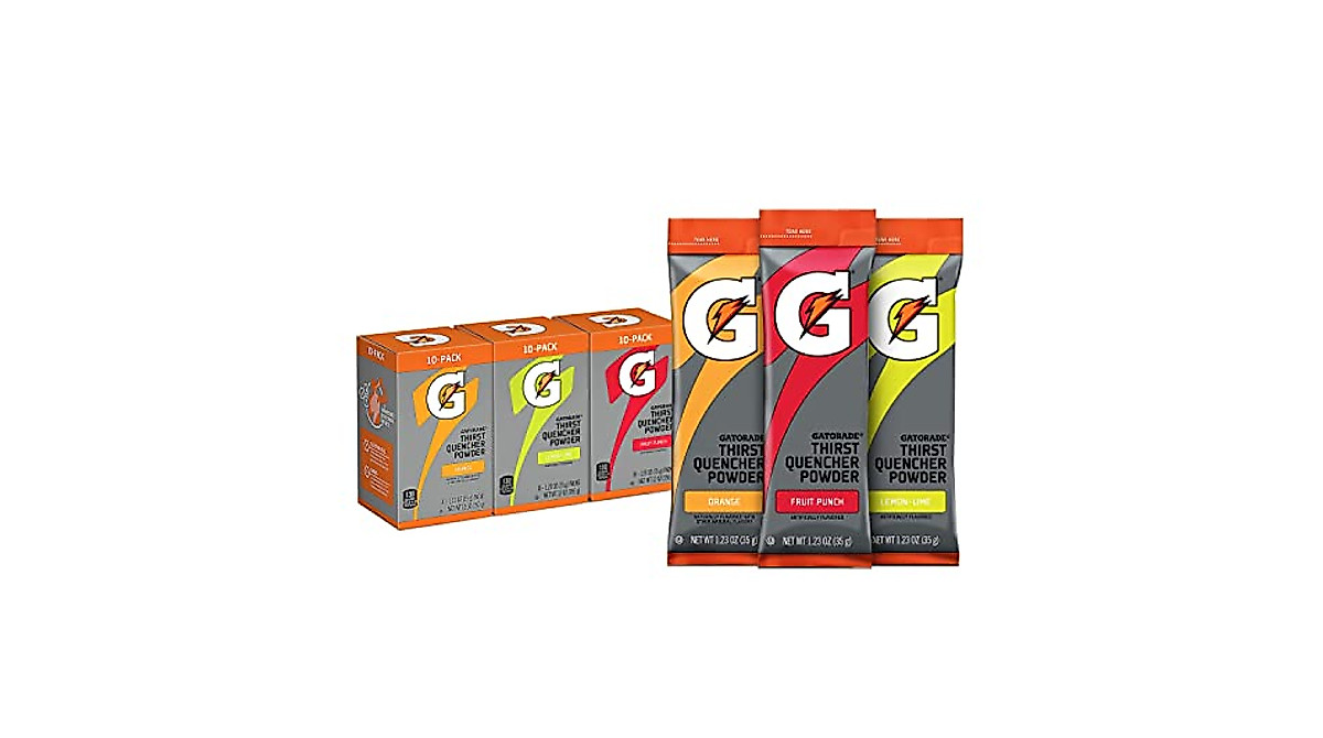 Gatorade Thirst Quencher Powder Sticks 30-Count Variety Pack