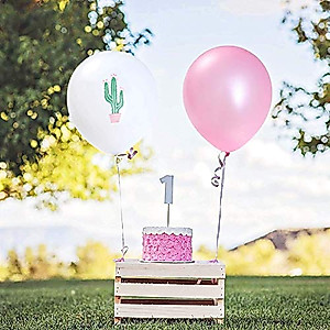 30PCS Cactus Party Balloons for Hawaiian Luau Tropical Party/Birthday Decorations/Summer Theme Carnival Party/Baby Shower