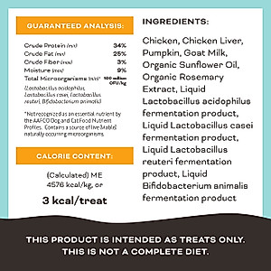 Primal Antler & Freeze Dried Dog Treats Bundle, Chicken & Pumpkin, 2 oz & Grade A Split Elk Antler for Small Dogs up to 15 lb