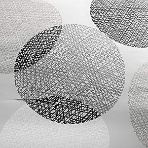 Madison Park Essentials Bed in a Bag Comforter, Vibrant Color Design All Season Down Alternative Cover with Complete Cotton Sheet Set, Queen(90"x90"), Knowles, Circular Grey, 9 Piece