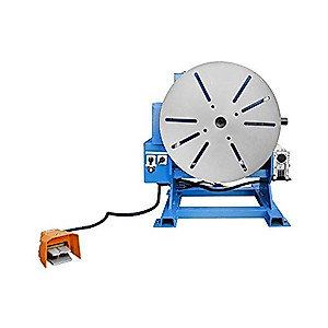 DBM IMPORTS 45-90 Degree Welding Positioner Welder Turn Table Tilt Foot Pedal 1,100-550 lbs Load Cap.110v