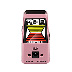 NUX NTU-3 Pedal Tuner Flow Tune for Chromatic, Guitar, Bass