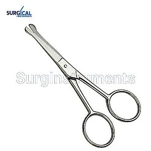 Dog Grooming Scissors W/Safety Tips for Eye Ear Nose