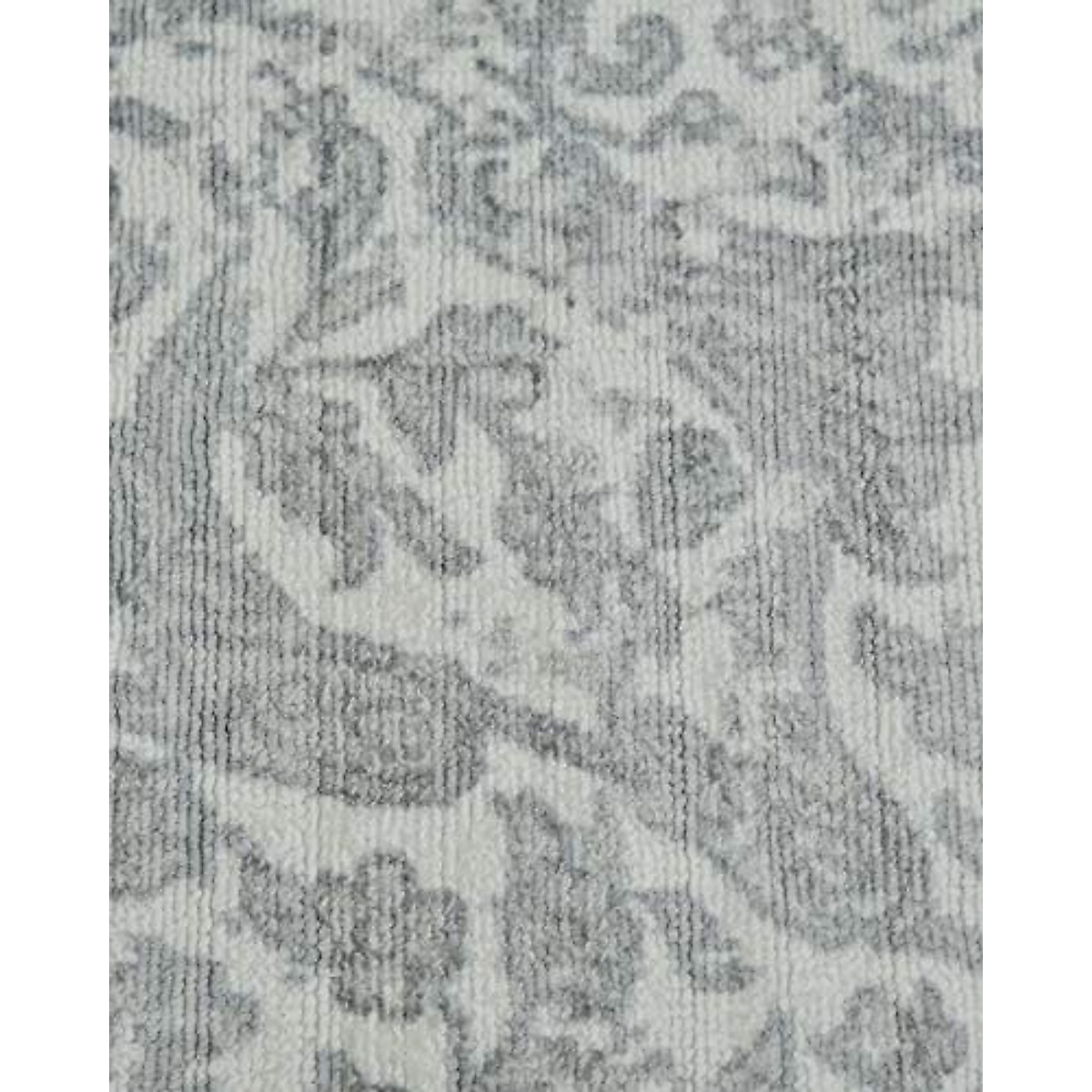 Handmade Modern Contemporary Gray Area Rug 8 x 10