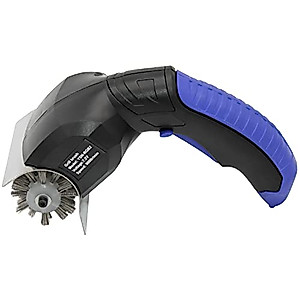 Flame King Electric BBQ Grill Brush Cordless and Rechargeable Stainless Steel Bristles