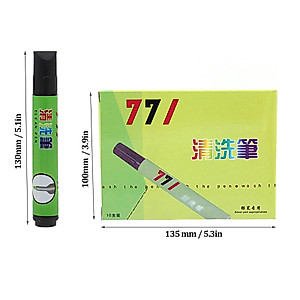 10Pcs Leather Cleaning Pen Line Remove on Leather for Refurbishing PU Seats Drawing Stains Marker