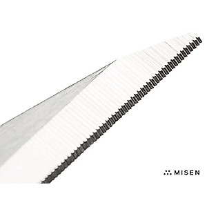 Misen Kitchen Scissors - Multipurpose Kitchen Shears - Heavy Duty Food Scissors - Dishwasher Safe Meat Scissors, Red