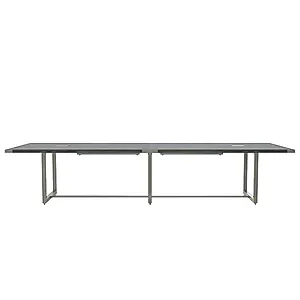 Scranton & Co Conference Table Sitting Height - 12' Stone Gray