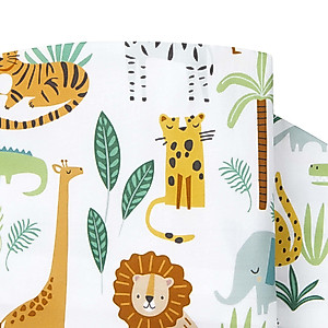 Boppy Nursing Pillow Cover, Colorful Wildlife, Cotton Blend, Fits The Original Support for Breastfeeding, Bottle Feeding, and Bonding, Cover Only, Sold Separately