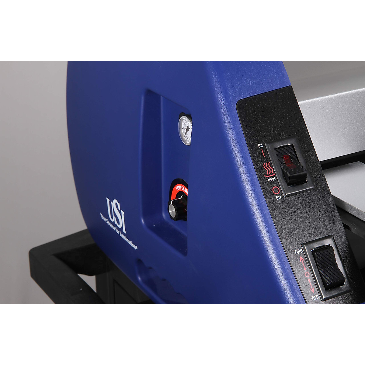 USI Thermal (Hot) Roll Laminator, CSL 2700, Laminates Films up to 27 Inches Wide and 3 Mils Thick; UL Listed, Industry Best 2-Year Warranty