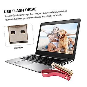 SOLUSTRE Flash Drive G Data Disk USB Lock Password Black Storage Metal Creative