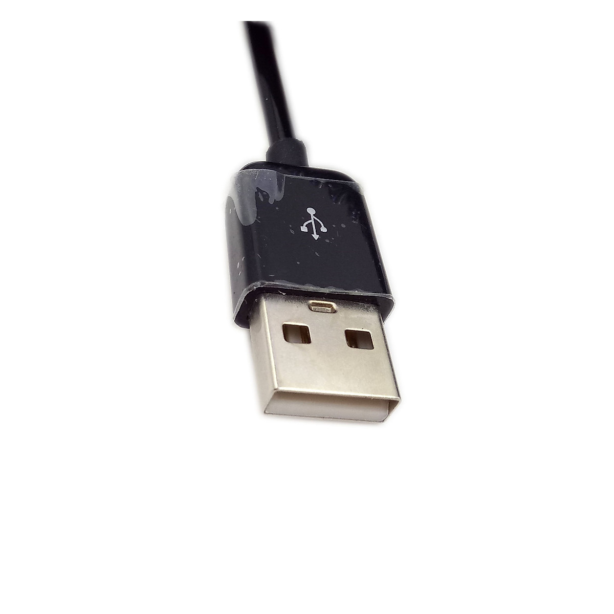 Coiled Spring USB Cable, Qaoquda10FT/3M Spiral Coiled USB 2.0 Male to Female Data Sync & Charge Cable (Black)