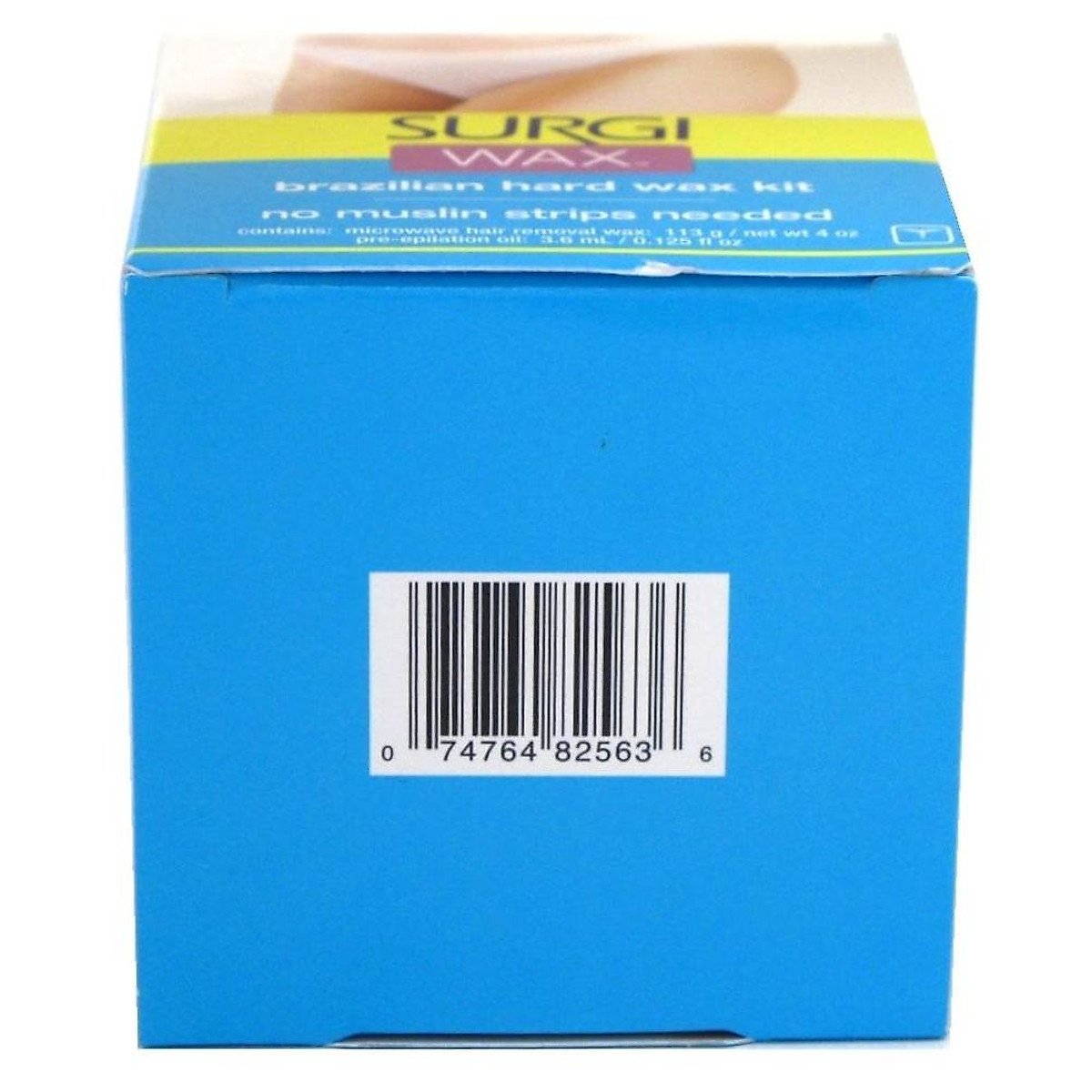 Surgi Wax Brazilian Hard Wax Kit For Private Parts 4 Ounce (118ml) (6 Pack)