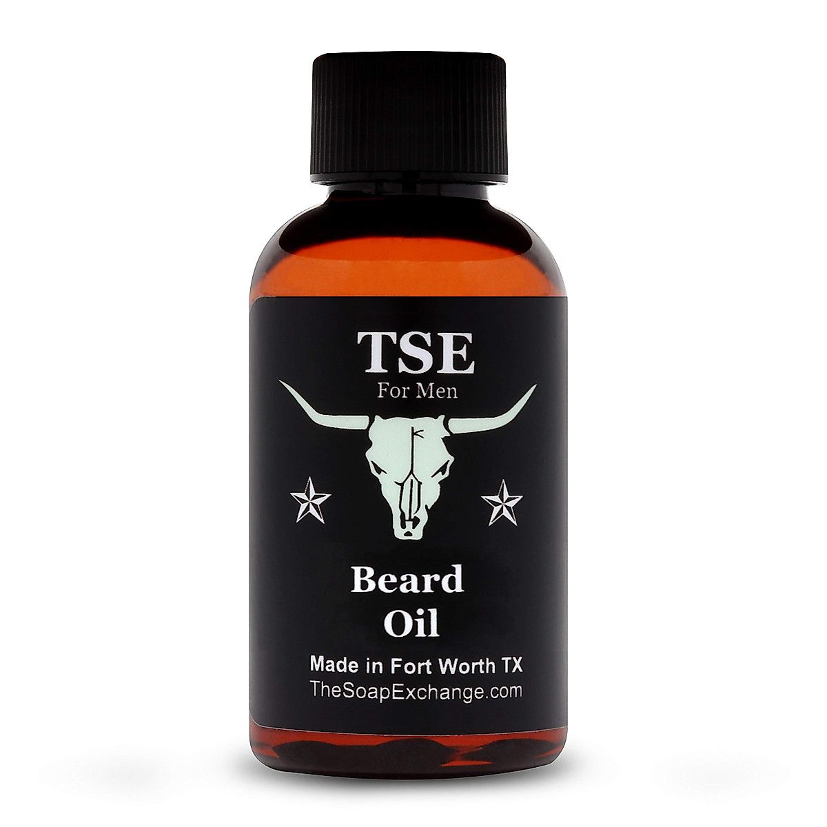 TSE for Men Beard Oil - Cool Mint Scent - Hand Crafted 2 fl oz / 60 ml Deep Conditioner, Nourishing Softener, Natural Ingredients, Stop Itching, Made in the USA.
