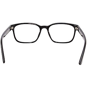 Gucci Gucci-Logo GG0749O 004 Eyeglasses Men's Black Full Rim Optical Frame 55mm
