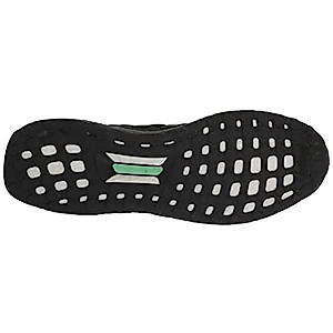 adidas Men's Ultraboost 1.0 Running Shoe, Black/White/Beam Green, 11