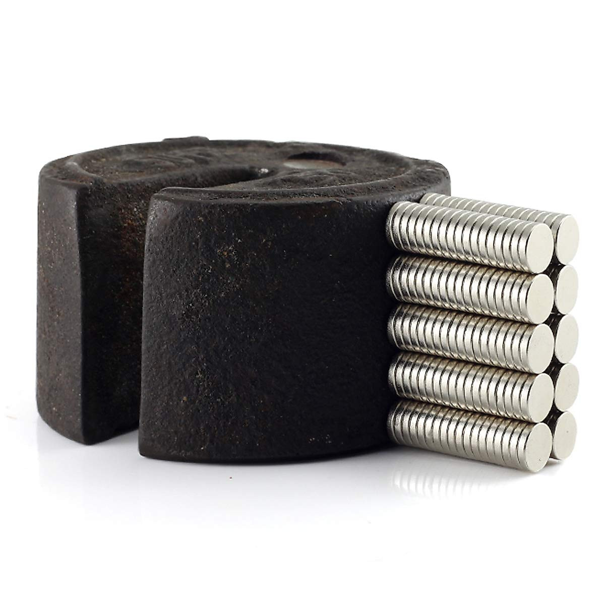 Multi-Use Refrigerator Magnets For Refrigerator Craft Project - Approximate 8x1mm - 100 Pieces