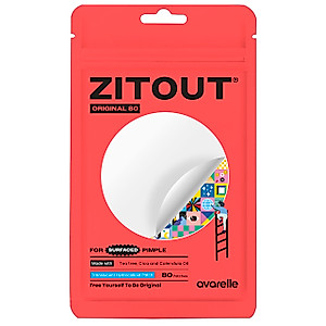 AVARELLE Pimple Patches Double Variety Duo Hydrocolloid Acne Patches, for Blemishes and Zit with Tea Tree Oil, Calendula Oil and Cica Oil for Face, Vegan, Cruelty Free (80 Count + Variety)