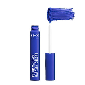 NYX Professional Makeup Color Mascara, Blue, 0.32 Ounce