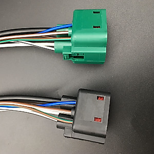 SET 2 FOR 6.0 6.4 7.3 Powerstroke Diesel Glow Plug Control Module GPCM Pigtail Connector 4C3Z-12B568-AA YC3Z-12B533-AA DY876 YC3Z12B533AA