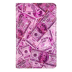 Beceere Pink Server Book, Server Books for Waitress, Server Book with Zipper Pocket, Cute Server Book, Waitstaff Organizer Waitress Book with Money Pocket and Zipper Fit Server Apron