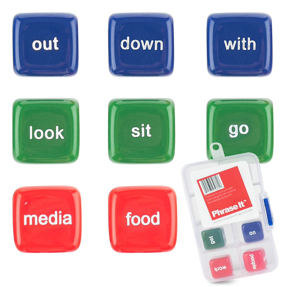Phrase It ESL English Grammar Dice Game for Teachers and Students